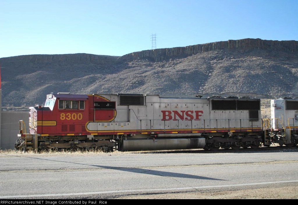 BNSF 8300 Leads The Beer Train